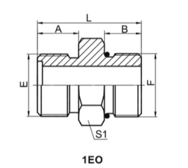 China HYDRAULIC 1EO METRIC MALE O-RING/MALE ISO 11926-2、SAE J1926/2 Manufacturers and Suppliers ...